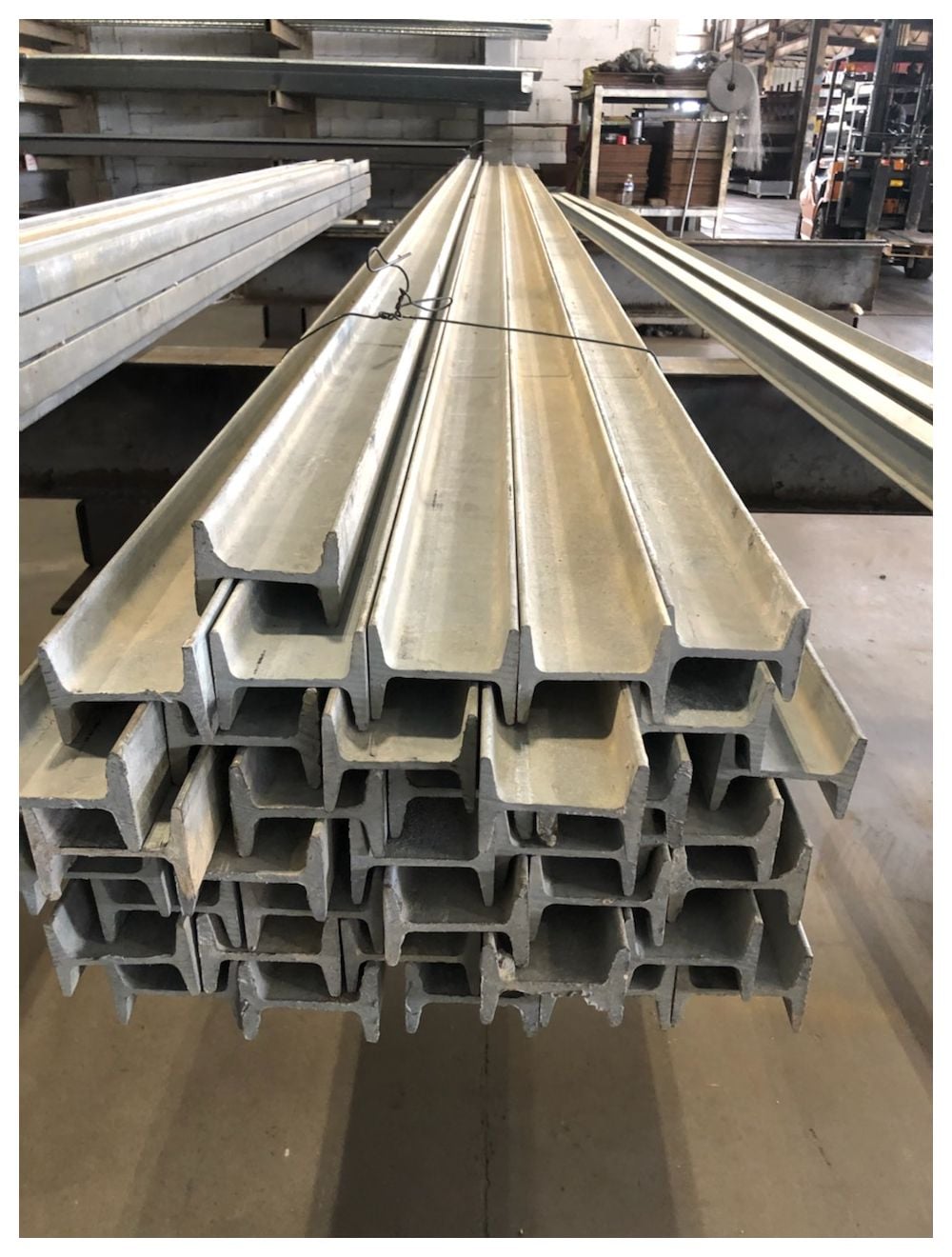 S3 x 5.7# Galvanized Beam 20'