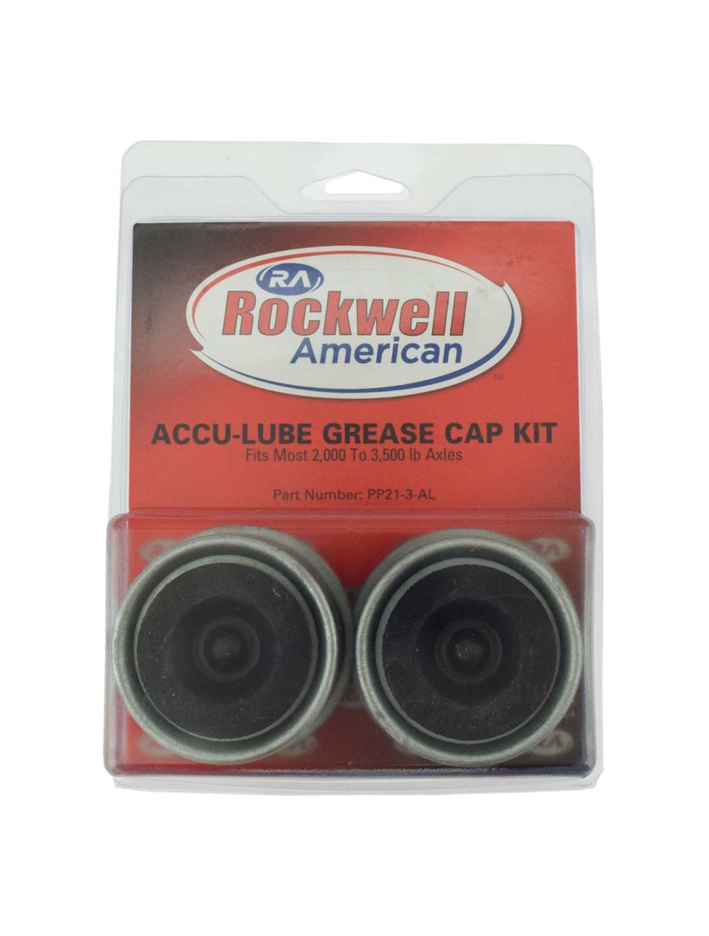 Rockwell American AccuLube Grease Cap Kit for 2,000 lb to 3,500 lb ...