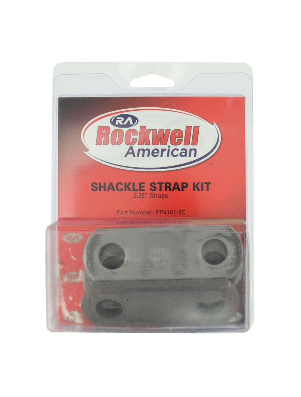 Rockwell American Leaf Spring 2-1/4" Shackle Strap (4 Pack)
