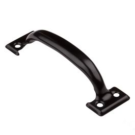 6-1/2" Utility Pull Handle Black Satin Finish
