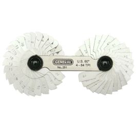 General Tools Screw Pitch Gauge (4 tpi - 84 tpi)