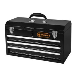 Tactix 321102 20-1/2" 3 Drawer Steel Tool Chest