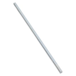 1/8" x 12" Square Key Stock Zinc Plated