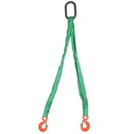 Lift-All DOSEN60X8 8' Two Leg Bridle Sling with Safety Hooks