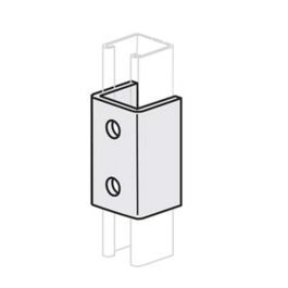 2 Hole Splice Clevis for 1-5/8" Channel - 5 pc bag