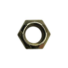 5/8-11 All Metal Top Lock Nut Grade C Yellow Zinc Plated - 10 pcs per bag