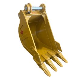 24" Excavator Bucket for Komatsu Model PC120 Excavator with 60mm Pins ...