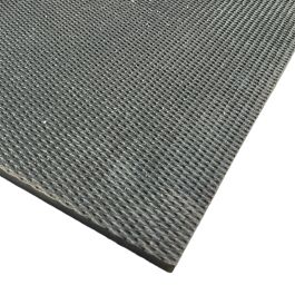 1/2" x 4' x 6' Diamond Rubber Mat with Diamond Surface