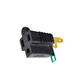 Polarized 1 Outlet Grounding Adapter