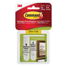 Command Assorted Picture Hanging Strips - 12 pack