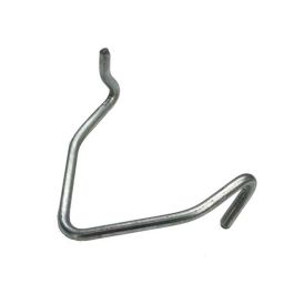 3" 11GA Galvanized Steel Studded T-Post Fastening Clip - 25 Pack