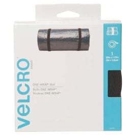 Velcro 91372 1-1/2" x 30 ft One-Wrap Cut-To-Length Bundling Strap Black