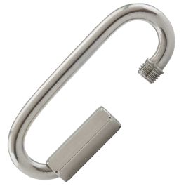 1/4" Oval Long Quick Link 316 Stainless Steel