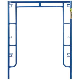 5' x 6'4" Walk-Thru Arch Scaffold Frame Blue Powder Coating