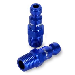 Workforce A72440C-2PK 1/4" MNPT Automotive Interchange Plug - 2 Pack