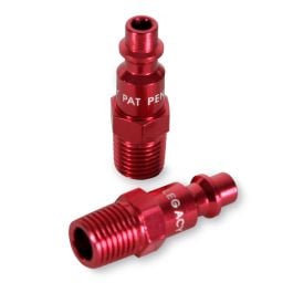 Workforce A73440D-2PK 1/4" MNPT Industrial Interchange Plug - 2 Pack