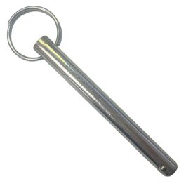 1/2"x 2" Ball Detent Pin Zinc Plated