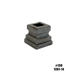 1-9/16" x 1-1/2" Square Bushing - 5/8" Hole Size