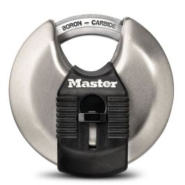 Master Lock Magnum 2-3/4"/70mm Disc Lock Stainless Steel Shrouded Padlock