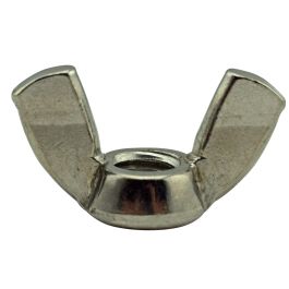 1/4-20 Wing Nut 18-8 Stainless Steel - 100 pcs per bag