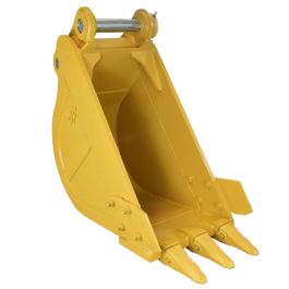 24" Excavator Bucket for Komatsu Model PC200 Excavator with 80mm Pins ...