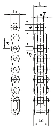 Chains - Roller Chains - Material Handling - Products